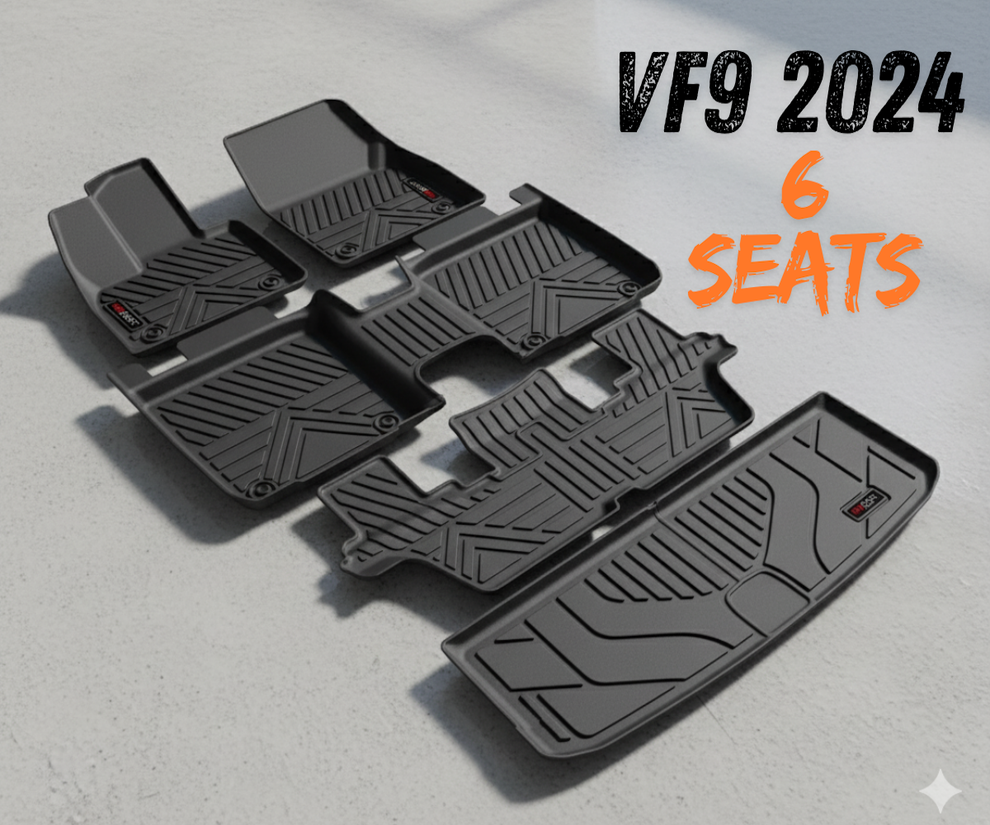 VINFAST VF9 - Floor set mats and trunk mat – Uvifast car accessories